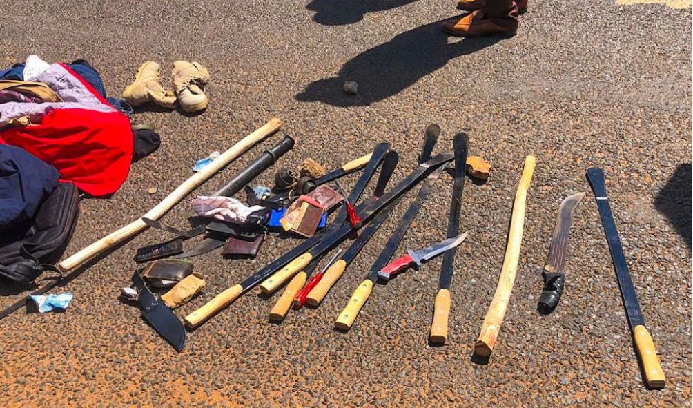 BUNGOMA: Police Arrest 8 During Voting, Seize Crude Weapons - AfricasNow